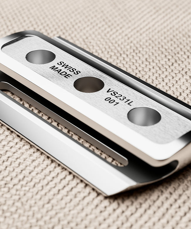 Velocity-ONE Swiss Made Luxus Rasierhobel – tedalus